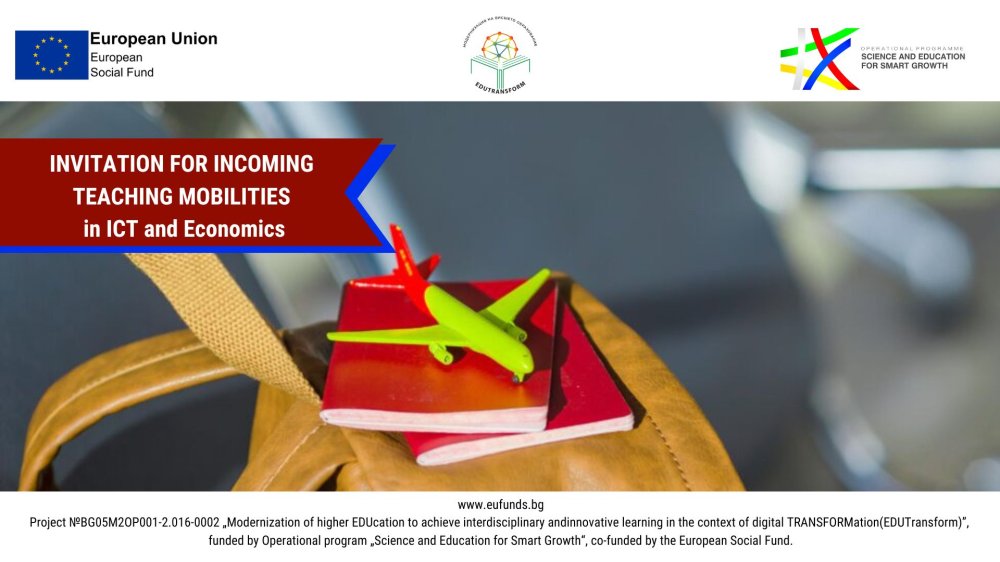 Invitation for incoming teaching mobility in professional fields ICT ...